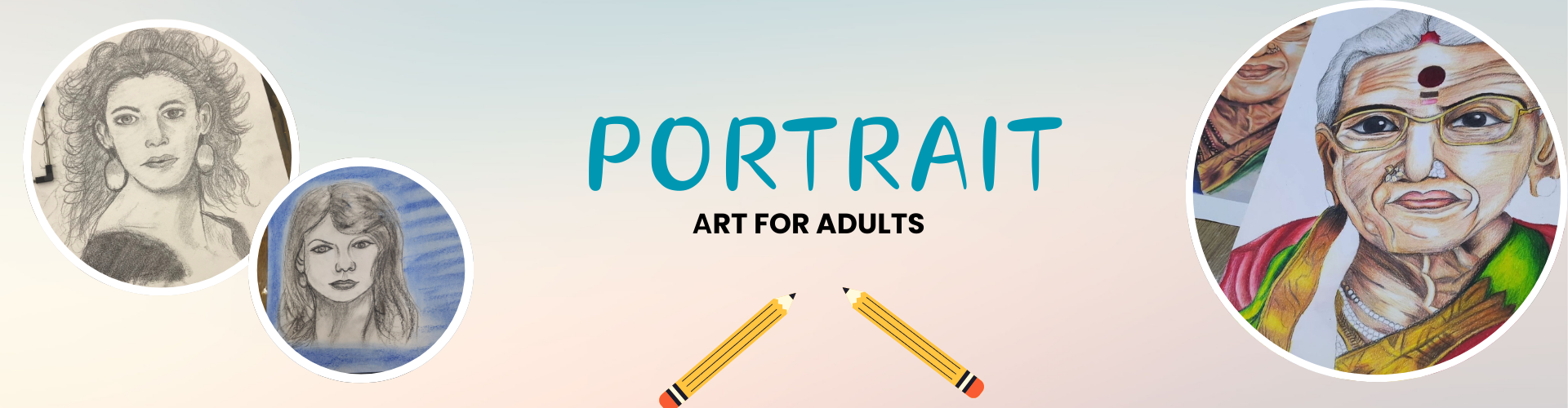 Portrait Art Classes in Singapore | StrokeArts